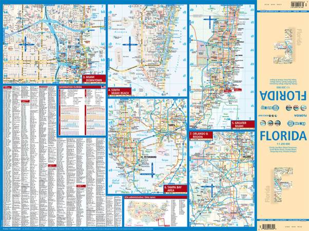 Maps - Road maps, atlases - Florida