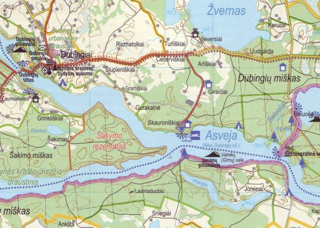 Maps - Tourism maps - Asveja ir apylinkes (13)