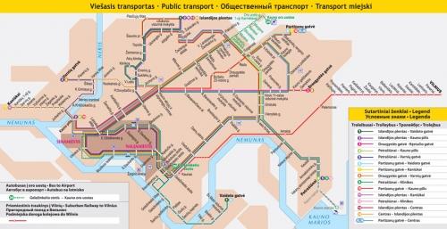 Maps - City maps, atlases - Kaunas