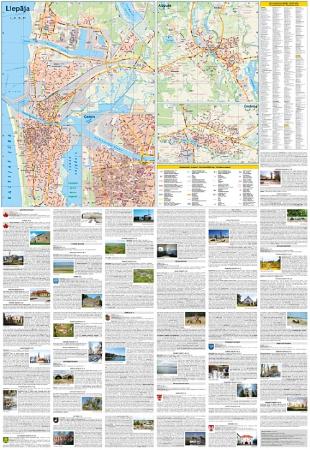 Kartes - Tūrisma kartes - Liepāja. Aizputes, Durbes, Grobiņas, Nīcas ...