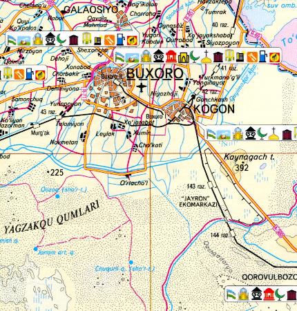 Maps - City maps, atlases - Buxoro