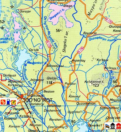 Maps - City maps, atlases - Nukus