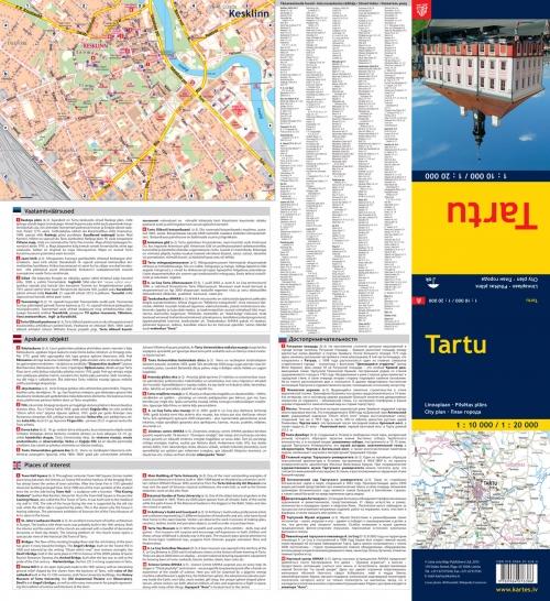 Maps - City maps, atlases - Tartu