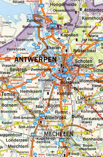 Maps - Road maps, atlases - Benelux