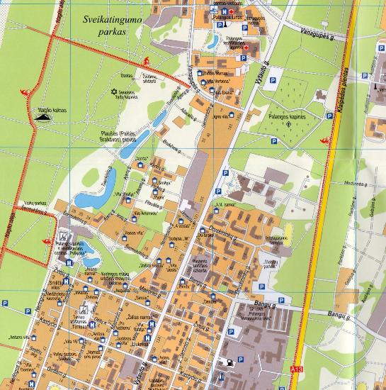 Maps - City maps, atlases - Palanga ir Šventoji