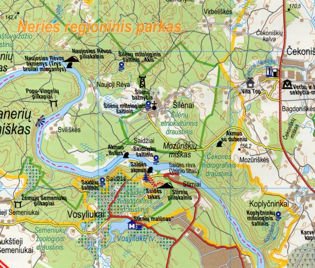 Maps - Tourism maps - Vilnius miestas ir apylinkės (12)