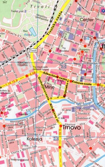 Maps - City maps, atlases - Ljubljana