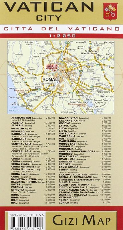 Maps - Road maps, atlases - Vatican City