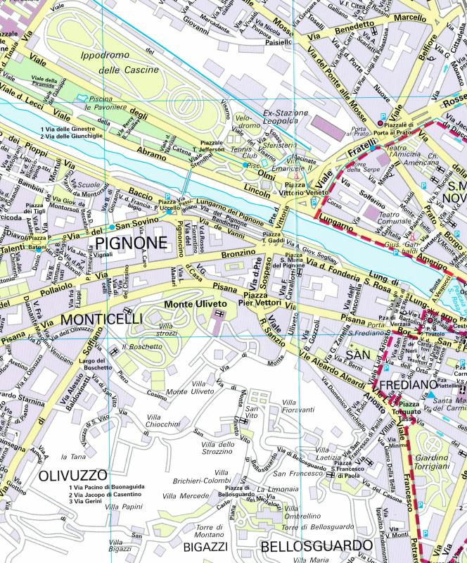 Maps - City maps, atlases - Florence (City Flash Map)