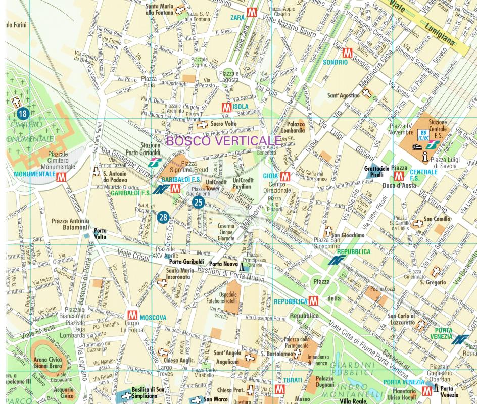 Maps - City maps, atlases - Milan