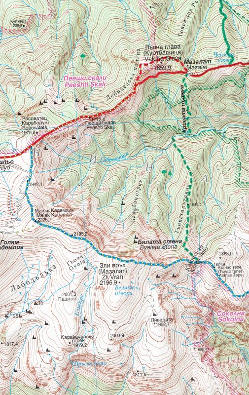 Maps - Tourism maps - Stara Planina