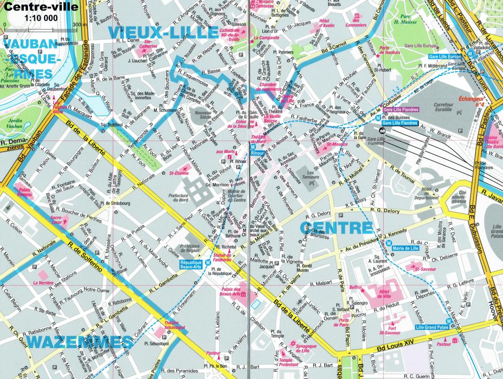 Maps - City maps, atlases - Lille
