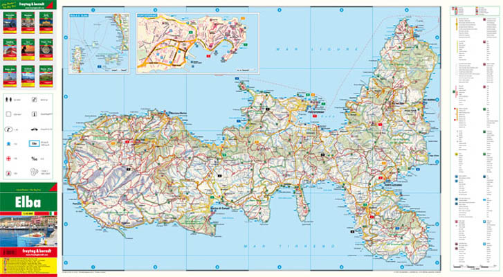 Maps - Road maps, atlases - Elba