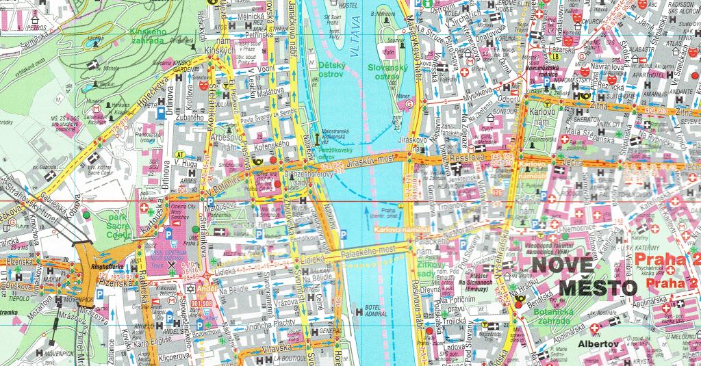 Maps - City maps, atlases - Praha