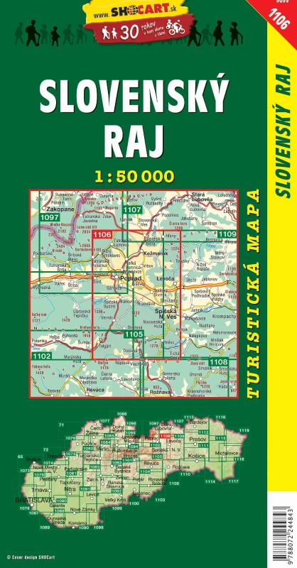 Maps - Tourism maps - Slovensky Raj