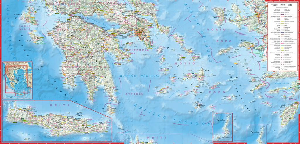 Maps - Road maps, atlases - Greece