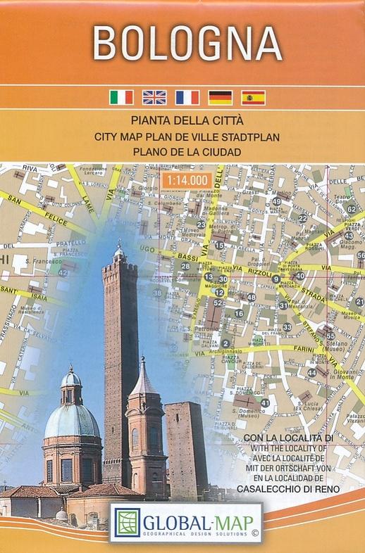 Maps - City maps, atlases - Bologna