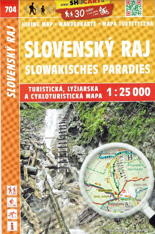 Maps - Tourism maps - Slovensky Raj